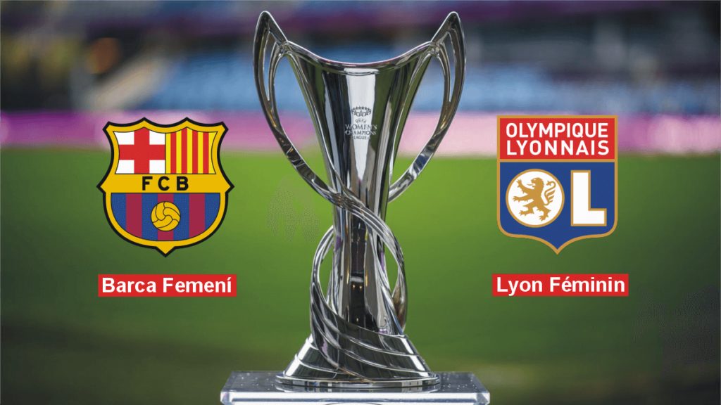 FC Barcelona Femení vs Olympique Lyonnais Féminin; WUCL final - Match ...