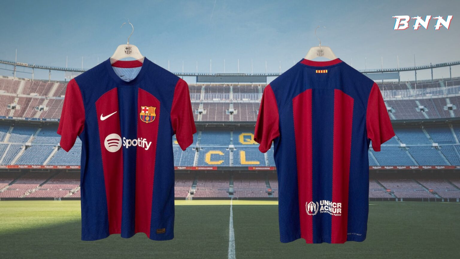 Revealed: First real photos of the 2023-2024 home jersey of FC Barcelona