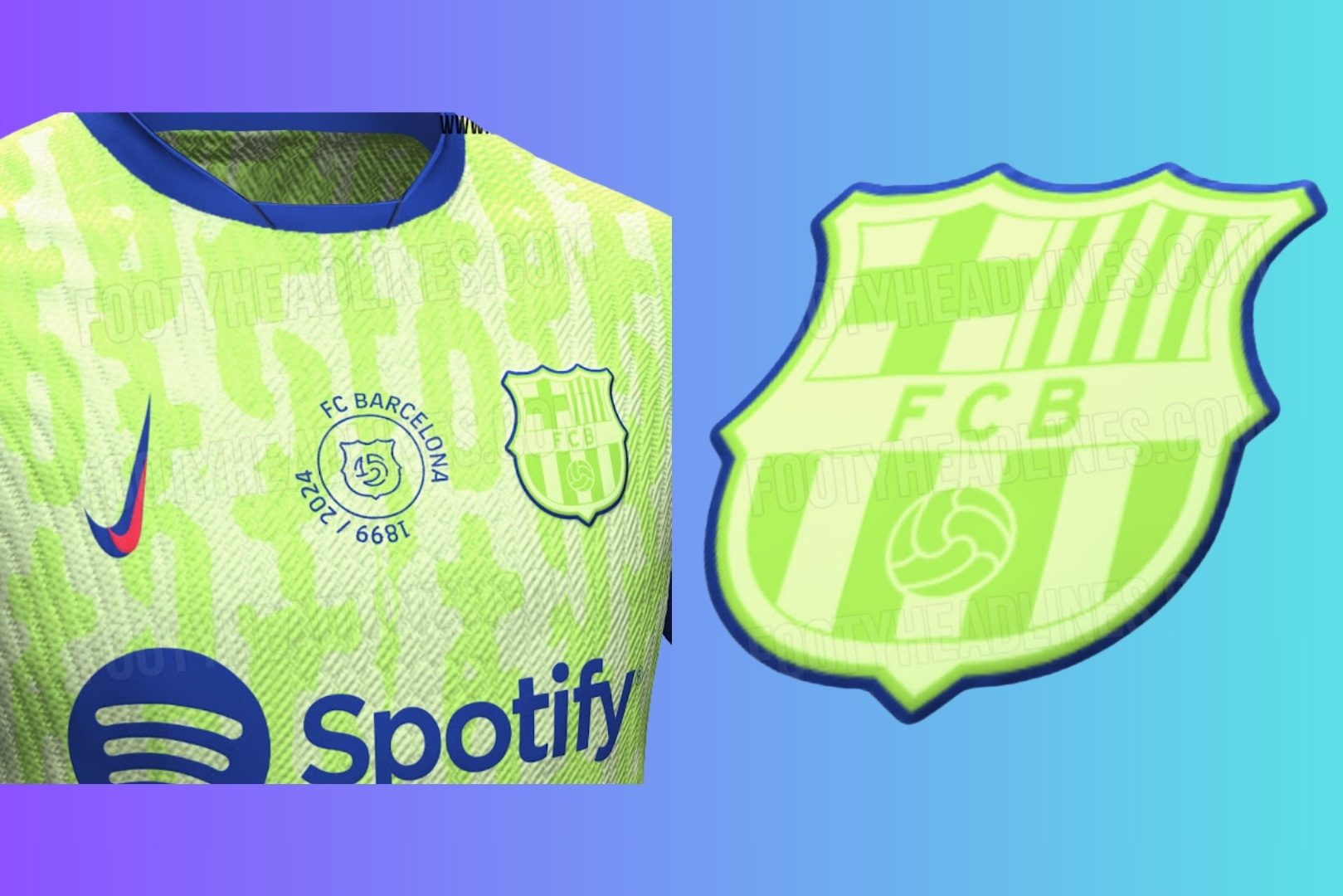 Images: Barcelona third-kit for 2024/25 season leaked