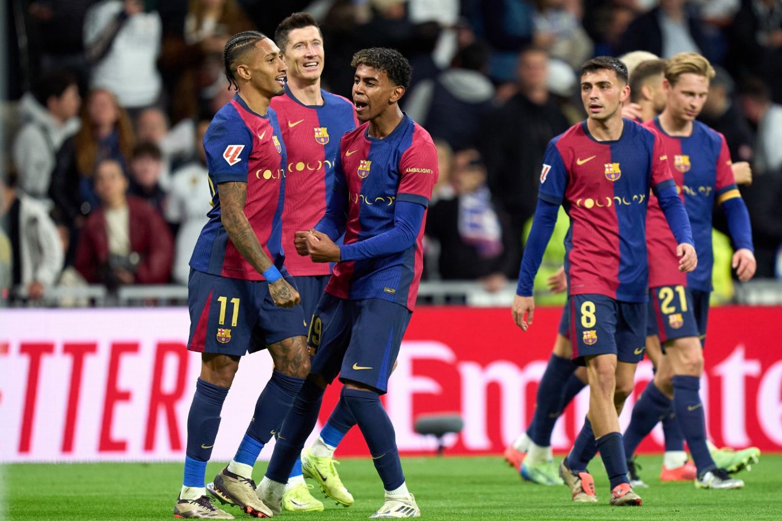 Raphinha talks his future at Barcelona, El Clasico, Lewandowski, Yamal ...