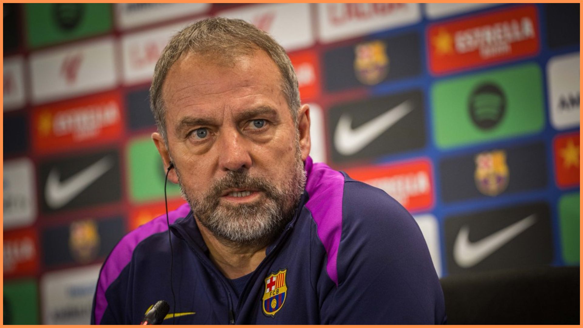 Hansi Flick talks Cancelo, Joan Garcia, Xabi Alonso, Araujo, Alvaro ...