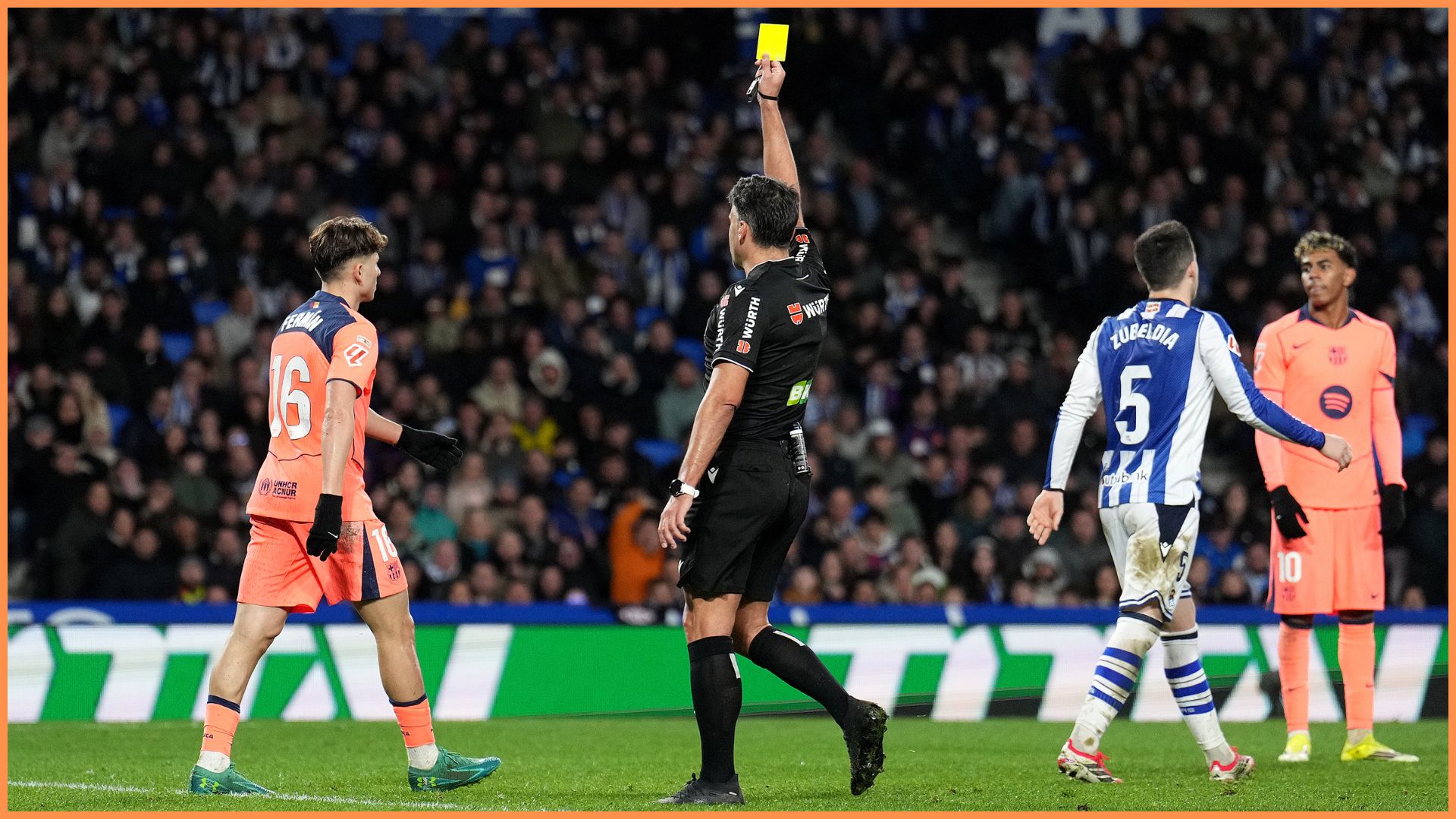 Everything from Frenkie de Jong's explosive rant against Gil Manzano ...